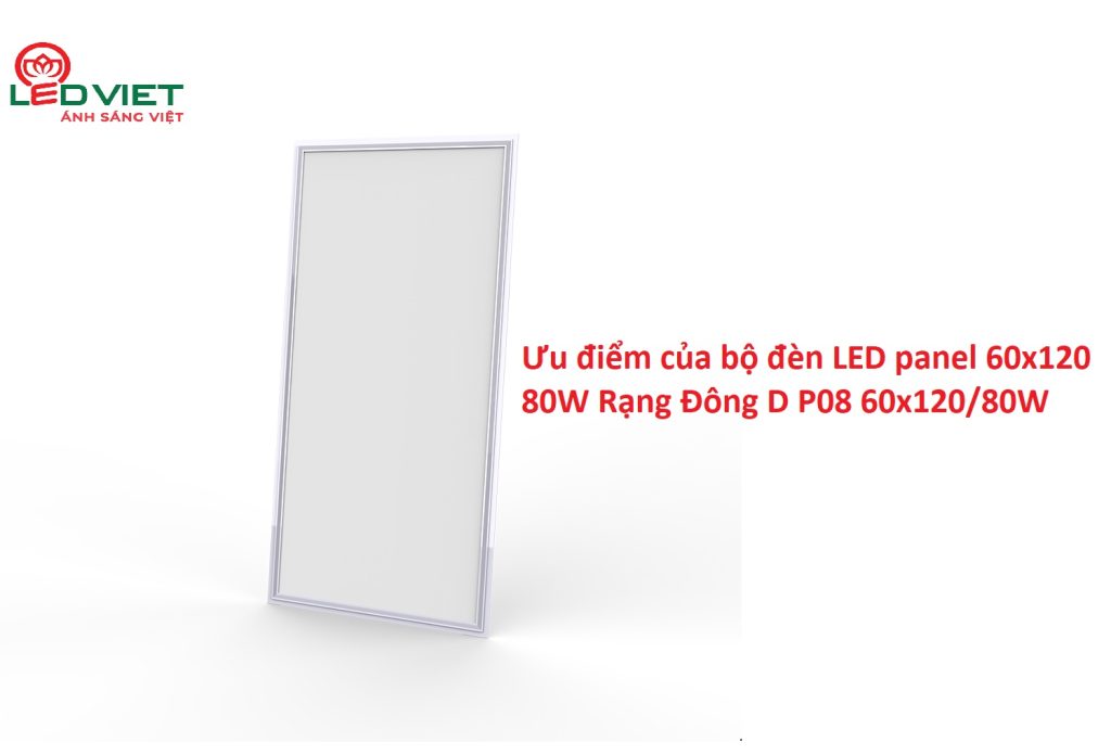 Đèn LED Panel Rạng Đông P08 600x1200/80W
