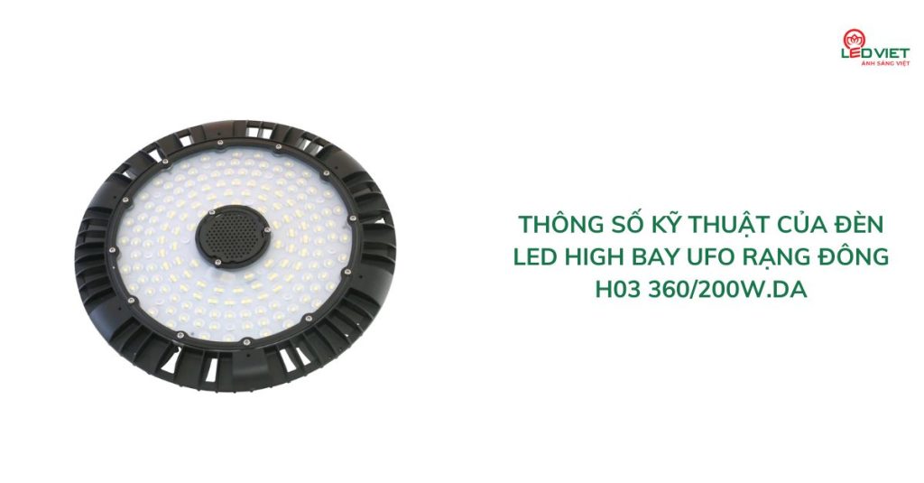 Đèn LED High Bay 120W Rạng Đông D HB03L 310/120W