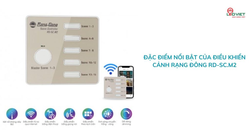 Điều khiển cảnh Rạng Đông RD-SC.M2 | uy tín, GIÁ TỐT NHẤT