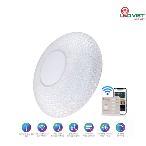 Đèn led dây Bluetooth Rạng đông LD01.RF.BLE 1000/7W | Giá tốt nhất
