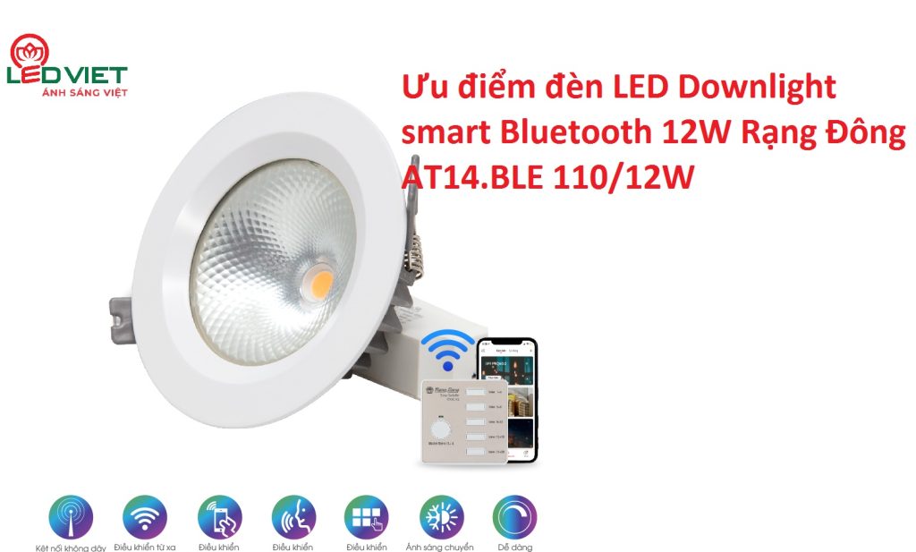 Đèn LED dây Bluetooth Rạng Đông LD01.BLE.RGBCW 1000/3W