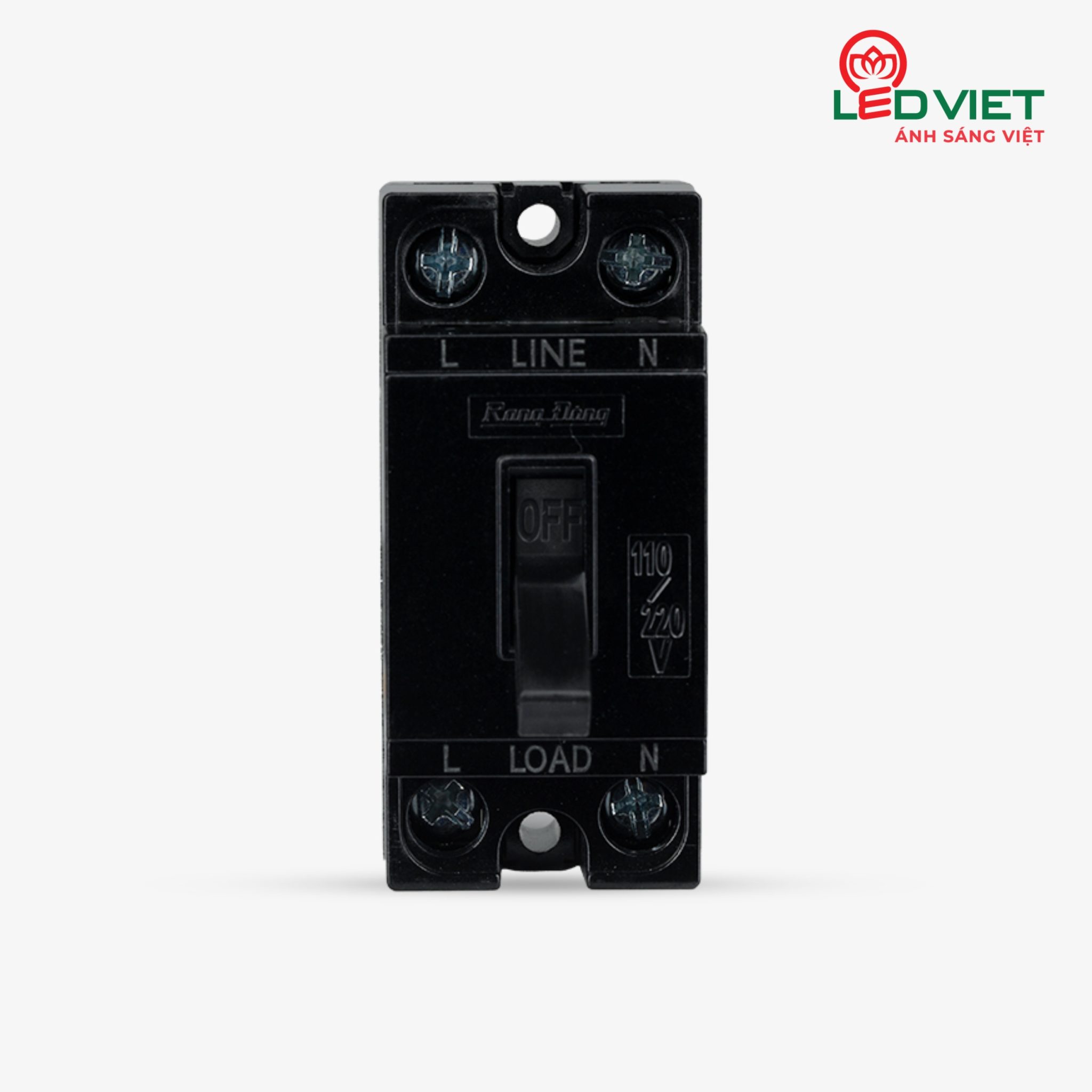 Aptomat gia dụng RD.HB 2P1E 15A