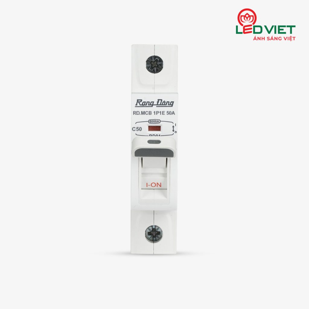 Aptomat ngắn mạch RD.MCB 1P1E 50A