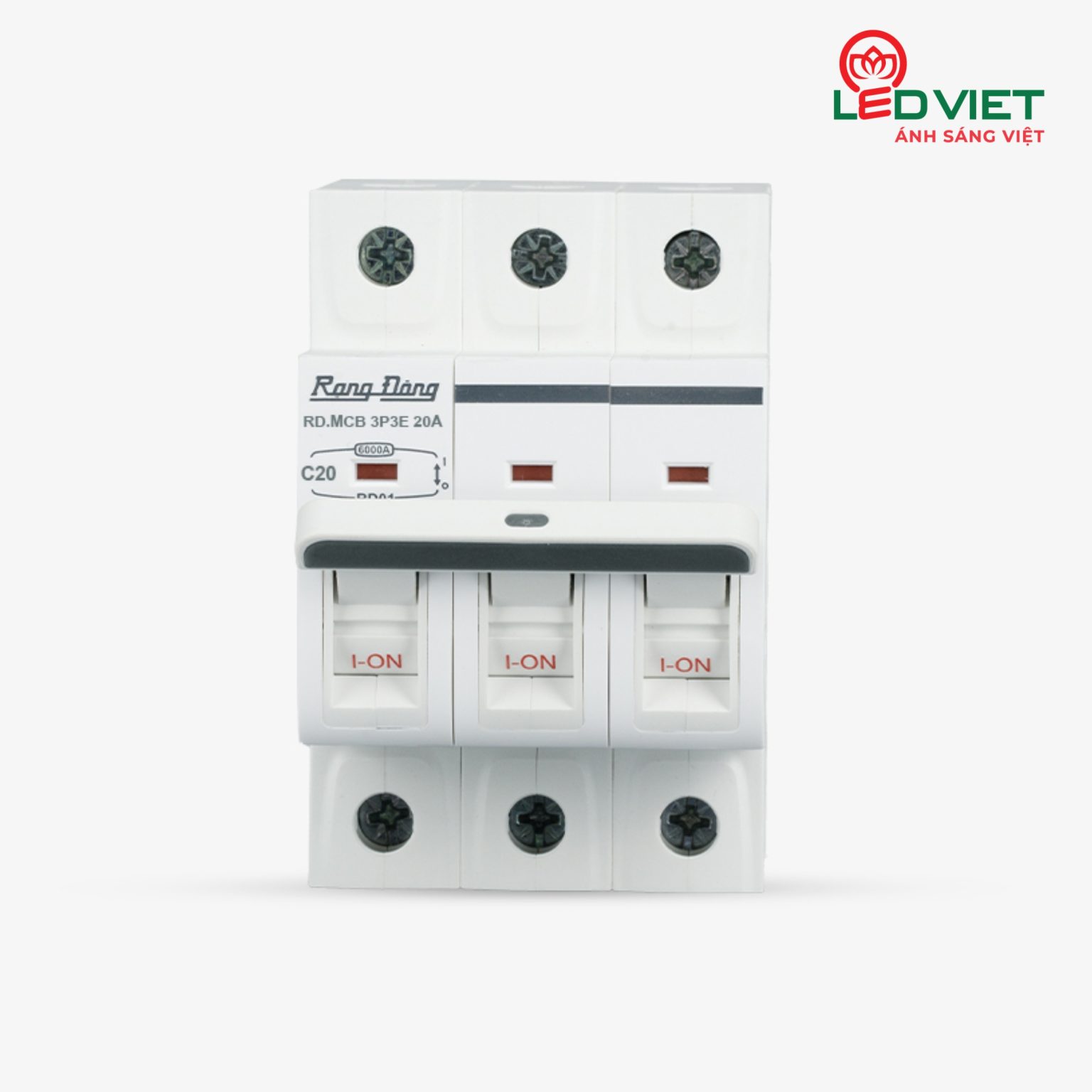 Aptomat ngắn mạch RD.MCB 3P3E 20A